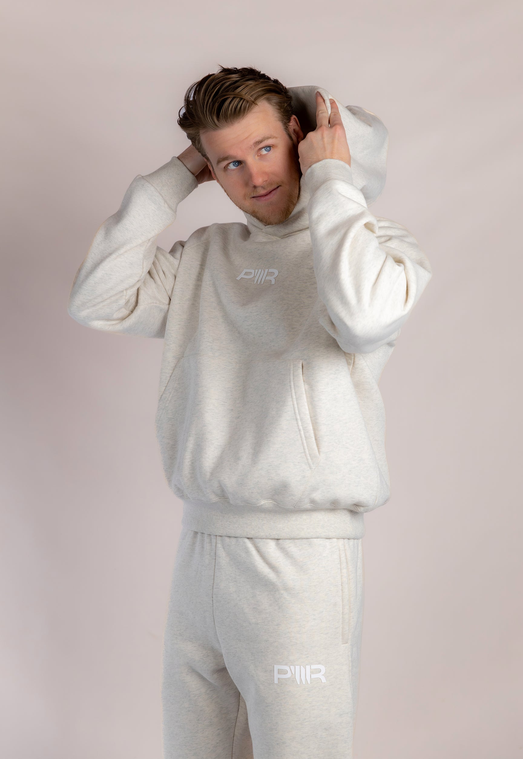 Grey Essentially PWR Hoodie – PWR Supply