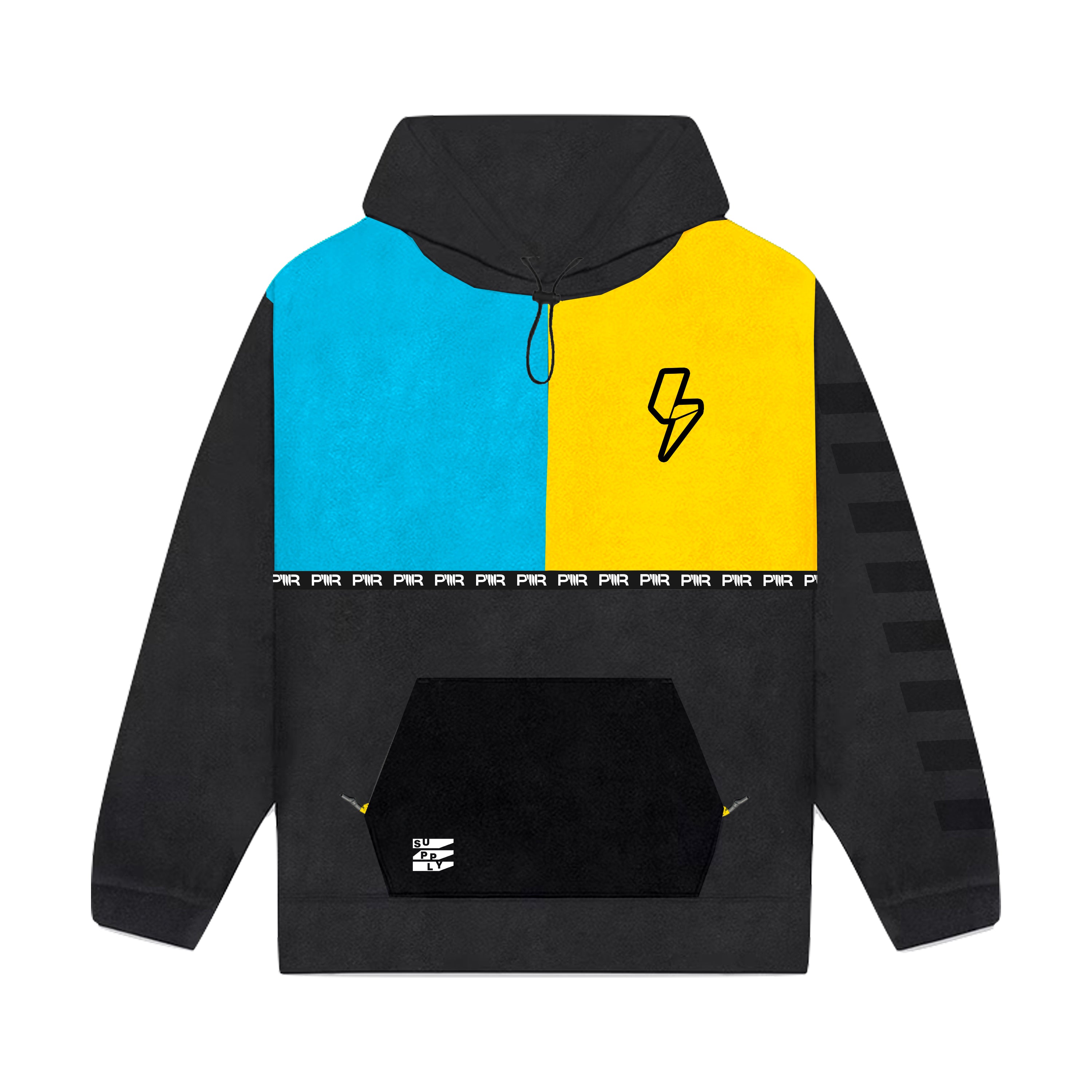 Tri Panel Hoodie (Fleece) – PWR Supply